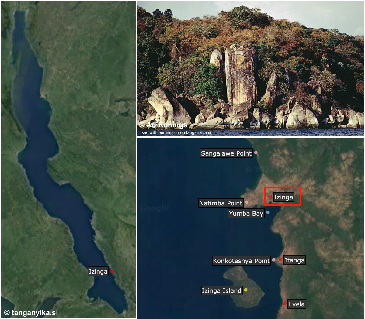 Izinga, Lake Tanganyika, Tanzania