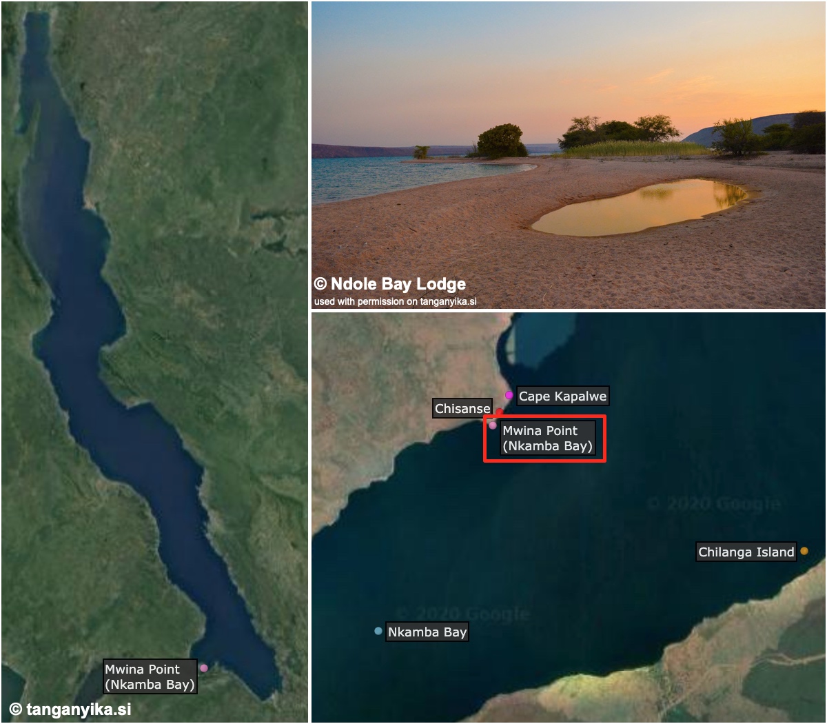 Mwina Point, Nkamba Bay, Lake Tanganyika, Zambia